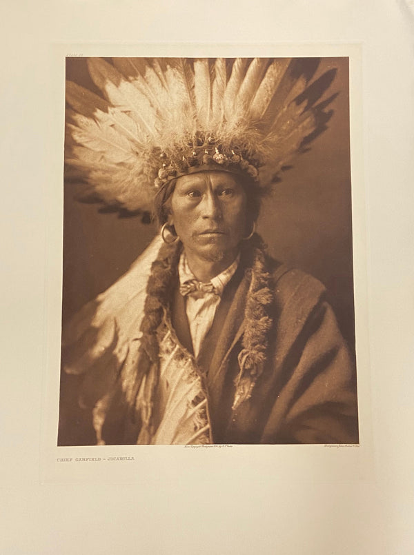 Chief Garfield - Jicarilla - The Curtis Gallery