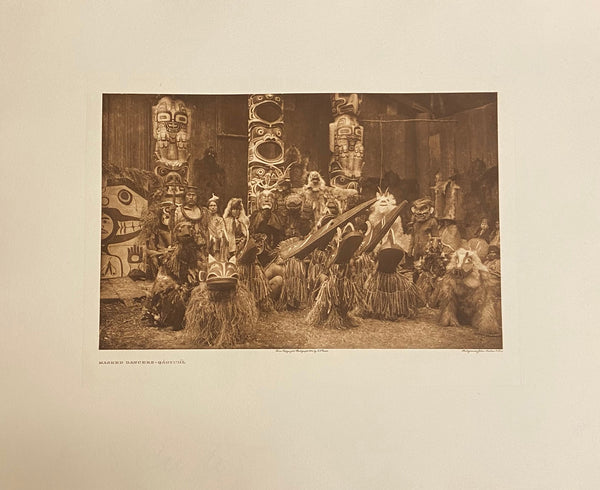 Masked Dancers - Qagyuhl - Kwakiutl - The Curtis Gallery